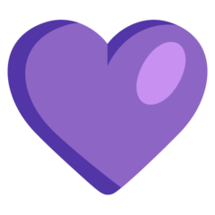 💜 Purple Heart Emoji