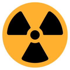 ☢️ Radioactive Sign Emoji