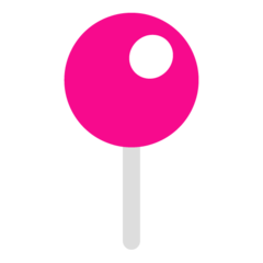 📍 Round Pushpin Emoji