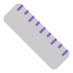 📏 Straight Ruler Emoji