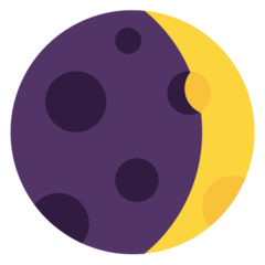 🌒 Waxing Crescent Moon Symbol Emoji
