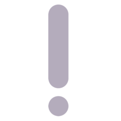 White Exclamation Mark Ornament Emoji
