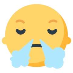 Face with Steam From Nose Emoji | Face Steam From Nose Meaning