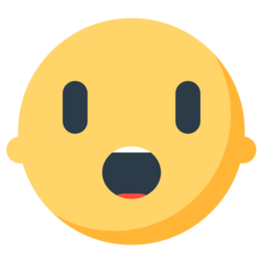 Face with Open Mouth Emoji | Face with Open Mouth Meaning