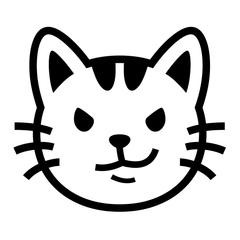 Cat with Wry Smile Emoji | Cat with Wry Smile Meaning