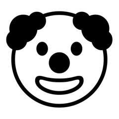 Clown Face Emoji | Emoji Clown Face Meaning