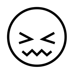 Confounded Face Emoji | Confounded Face Meaning