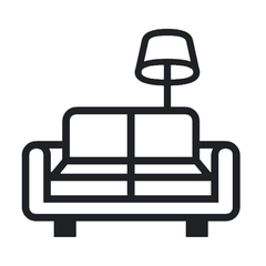 🛋️ Couch and Lamp Emoji