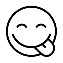 Face Savoring Food Emoji | Face Savoring Food Meaning