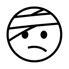 🤕 Face with Head-Bandage Emoji