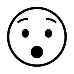 Hushed Face Emoji | Emoji Hushed Face Meaning