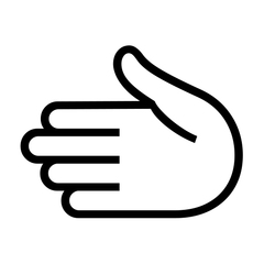 🫲 Leftwards Hand Emoji