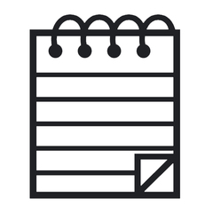 🗒️ Spiral Note Pad Emoji