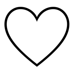 🤍 White Heart Emoji