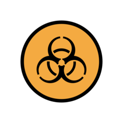 ☣️ Biohazard Sign Emoji