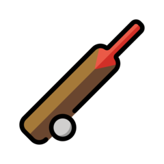 🏏 Cricket Bat and Ball Emoji