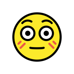 Flushed Face Emoji | Emoji Flushed Face Meaning