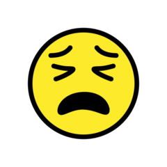 Tired Face Emoji | Emoji Tired Face Meaning