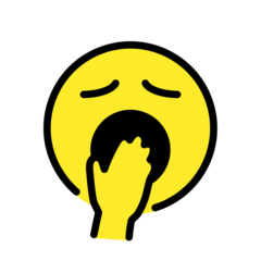 Yawning Face Emoji | Emoji Yawning Face Meaning
