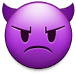 Angry Face with Horns Emoji | Imp Emoji | Angry Face Horns Meaning