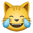 😹 Cat Face with Tears of Joy Emoji