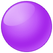🟣 Large Purple Circle Emoji