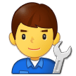 Man Mechanic Emoji | Emoji Man Mechanic Meaning