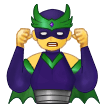 Man Supervillain Emoji | Emoji Man Supervillain Meaning