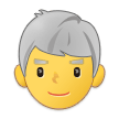 👨‍🦳 Man: White Hair Emoji