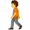 Person Walking Emoji | Emoji Person Walking Meaning