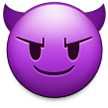 😈 Smiling Face with Horns Emoji