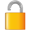 🔓 Open Lock Emoji