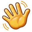 Waving Hand Emoji | Waving Hand Sign Emoji Meaning