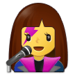 Woman Singer Emoji | Emoji Woman Singer Meaning