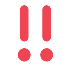 ‼️ Double Exclamation Mark Emoji