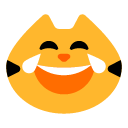 😹 Cat Face with Tears of Joy Emoji