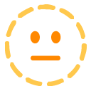 🫥 Dotted Line Face Emoji