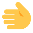 🫲 Leftwards Hand Emoji