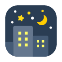 🌃 Night with Stars Emoji