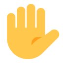 Raised Hand Emoji | Emoji Raised Hand Meaning