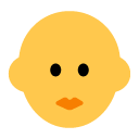 👩‍🦲 Woman: Bald Emoji