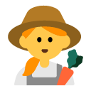 Woman Farmer Emoji | Emoji Woman Farmer Meaning