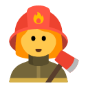 👩‍🚒 Woman Firefighter Emoji