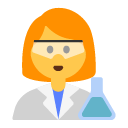 👩‍🔬 Woman Scientist Emoji