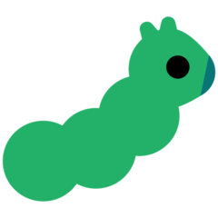 🐛 Raupe Emoji