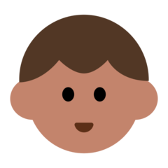 🧒🏽 Child: Medium Skin Tone Emoji
