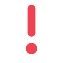 Rotes Ausrufezeichen Emoji
