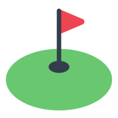 ⛳ Vlag In Hole Emoji