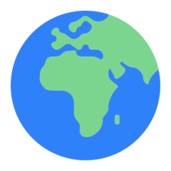 🌍 Earth Globe Europe-Africa Emoji