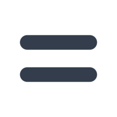 🟰 Heavy Equals Sign Emoji